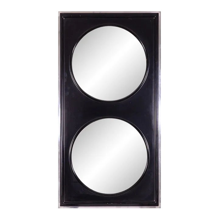 Late 20th Century Retro Modern Custom Dual Mirror Made In Canada | Chairish