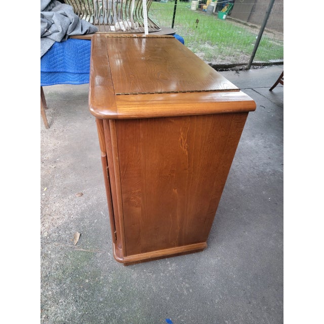 Broyhill Flip Top Bar / Server | Chairish