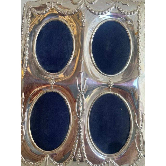 Sterling Silver English Picture Frame by R. Carr Ltd | Chairish