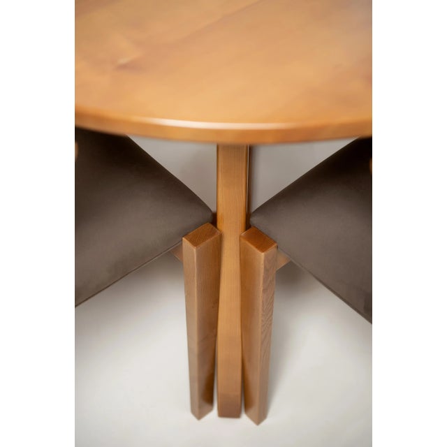 Ellis Light Brown Dining Table | Chairish