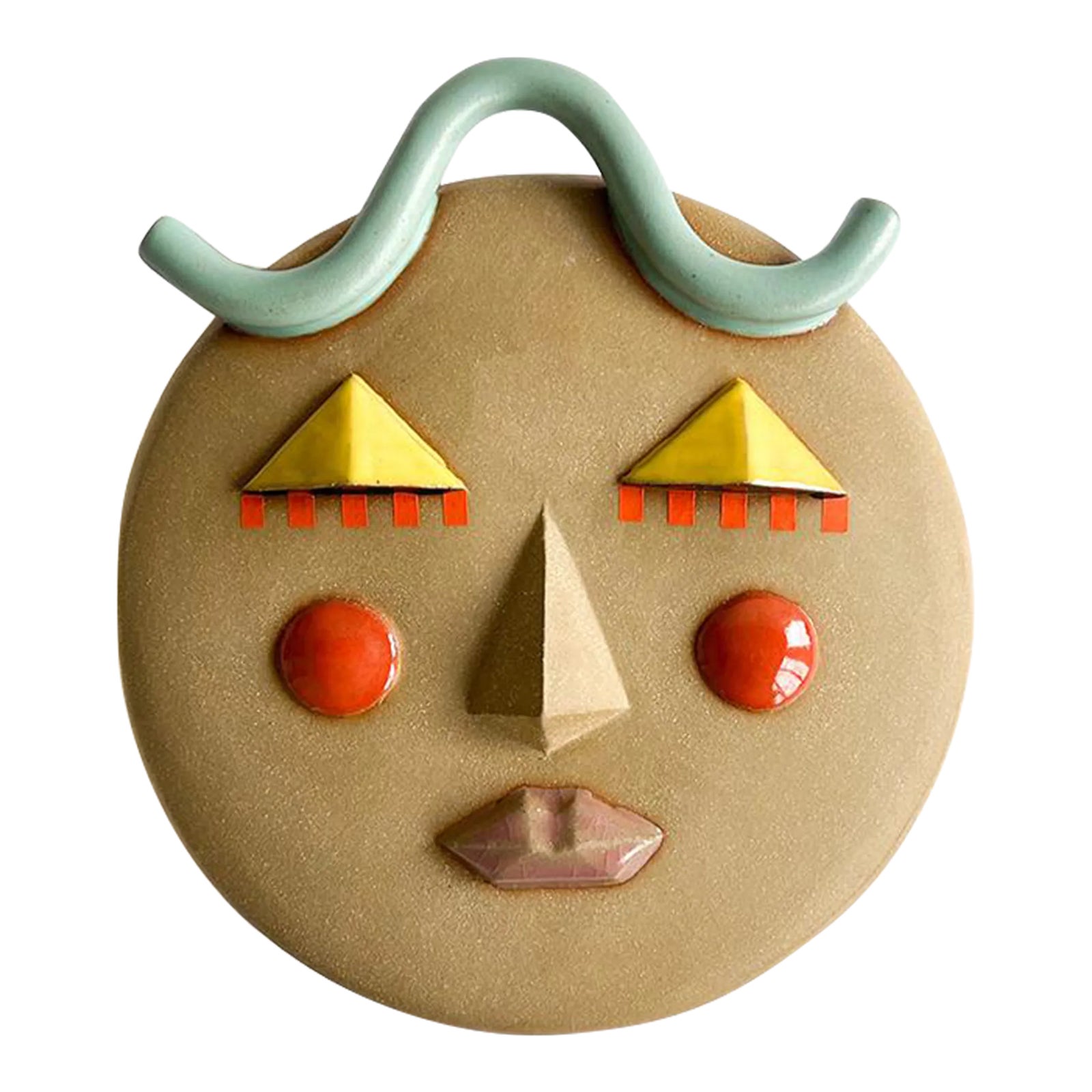"Love Child" Ceramic Wall Sculpture by Keavy Murphree | Chairish