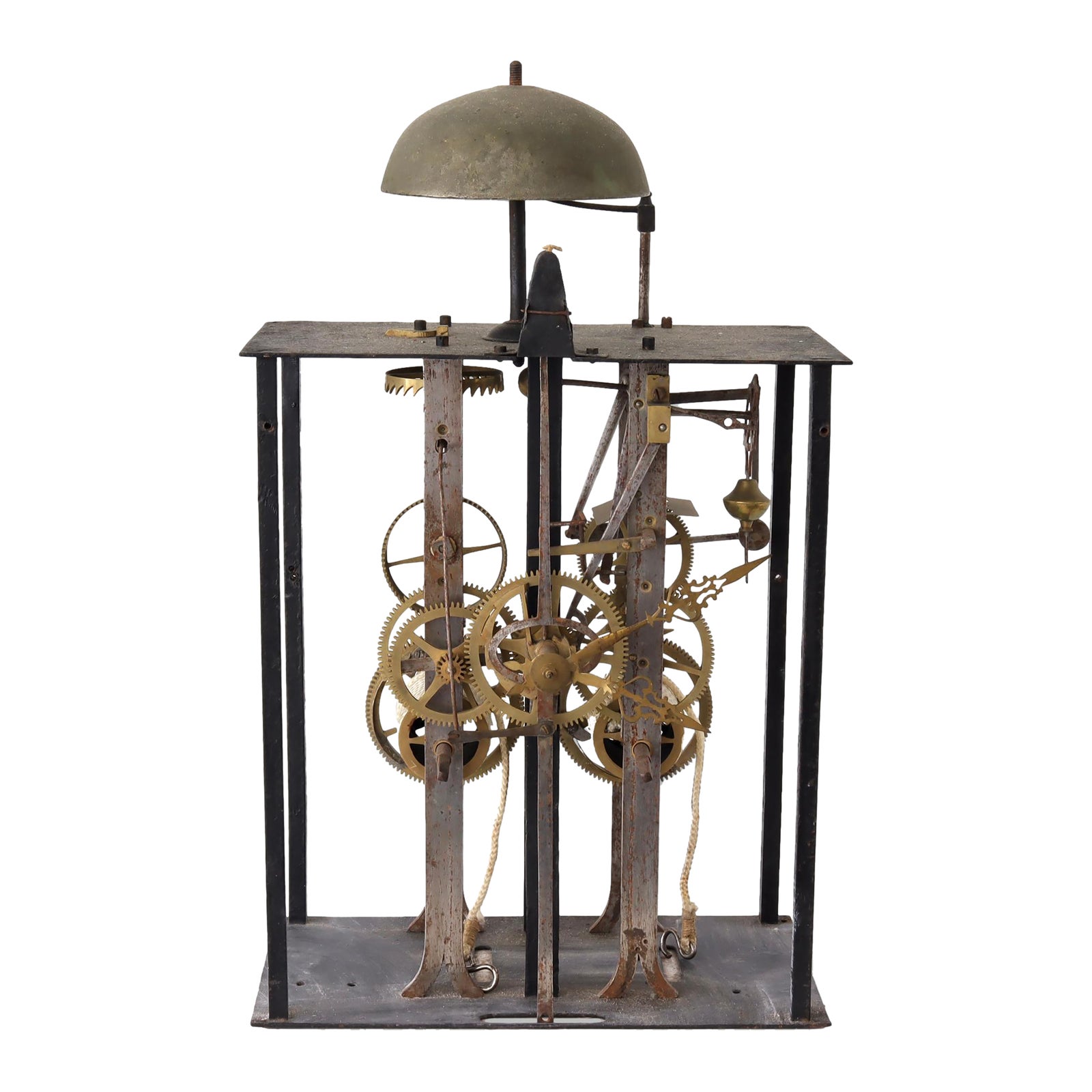 18th Century French Skeleton Clockworks | Chairish