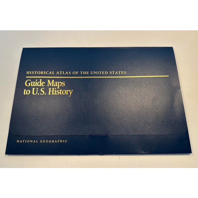 Vintage Historical Hardbound Collection Atlas of the United States by ...