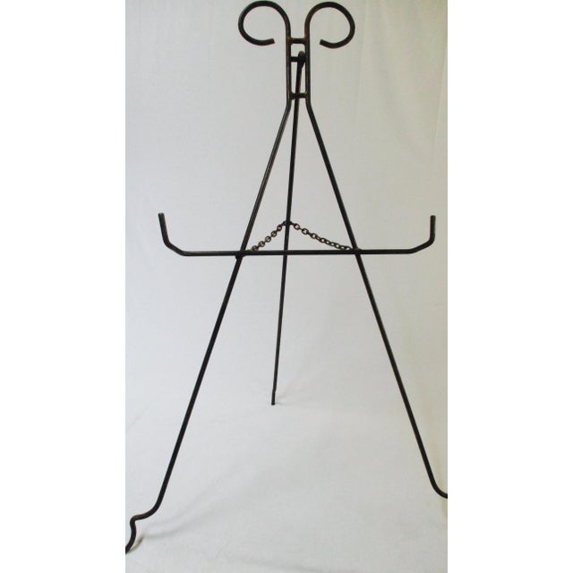 Cast Iron Art Display Easel | Chairish