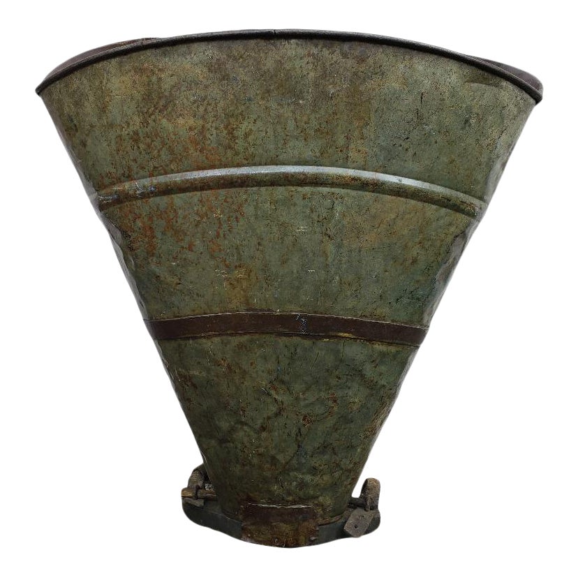 19th Century Grape Hod Bucket | Chairish