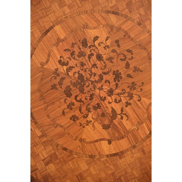 Louis XV Style Ormolu and Parquetry Circular Centre Table, 1890s | Chairish