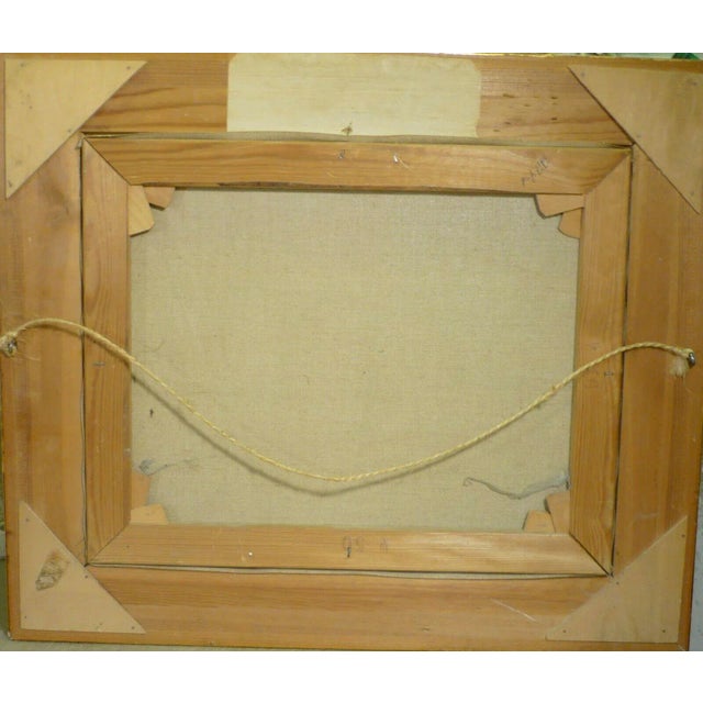 Farmhouse Oil Painting Gustav P. Rimmer 1904 - 1966, Listed Danish ...