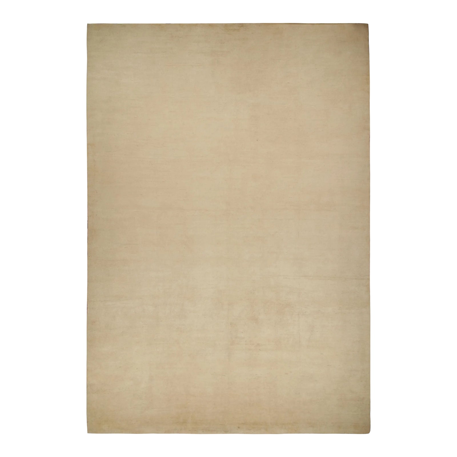 Rug & Kilim’s Solid Beige-Brown Rug in Tone-On-Tone Contemporary Style ...