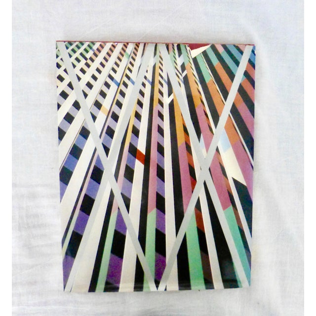1980 Homage to Yaacov Agam Book With Two Lithographs | Chairish