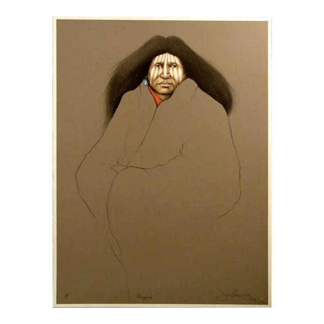 Frank Howell "Magpie" 1994 Lithograph Hand Signed Artwork | Chairish