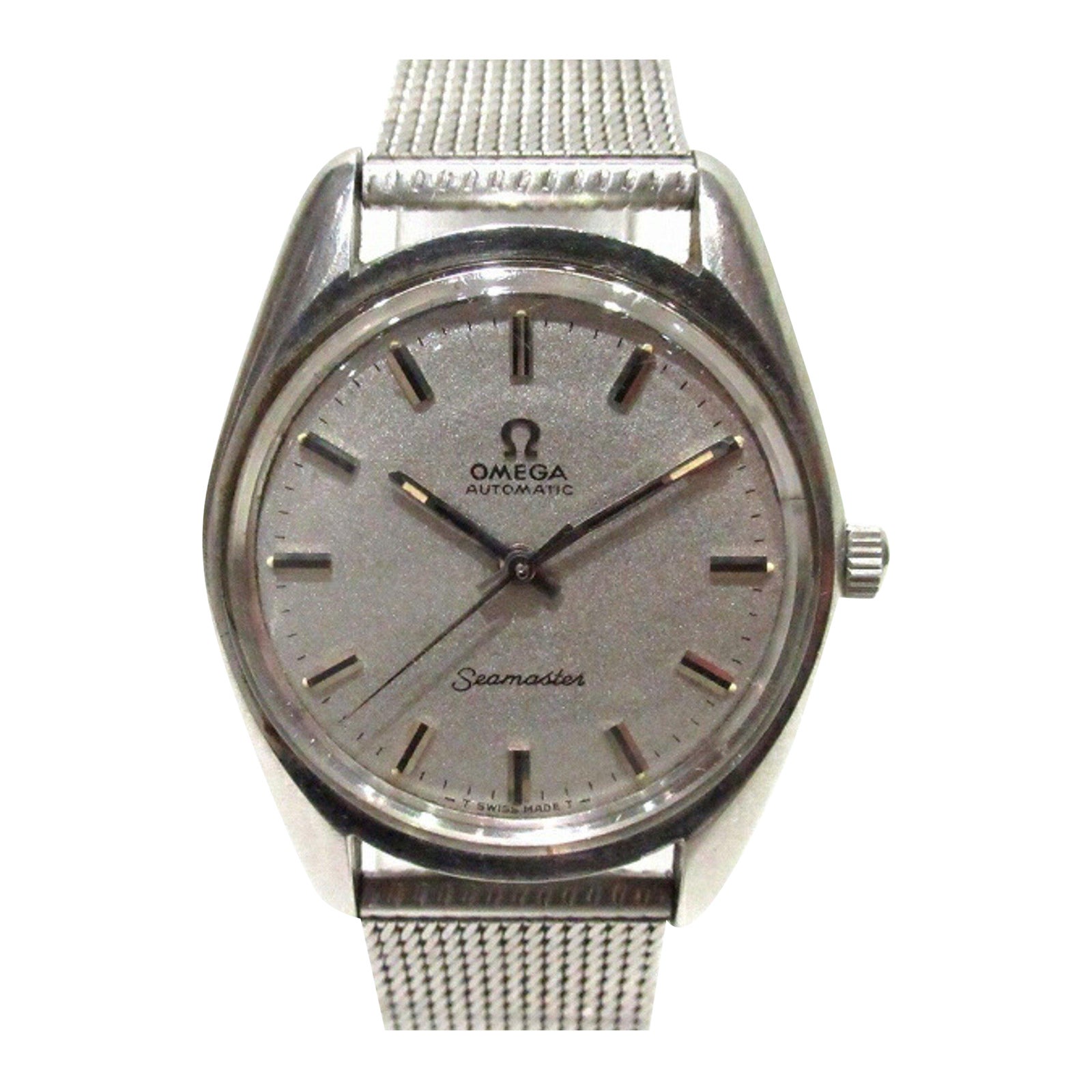 Omega Seamaster Automatic Non-Date Watch Men's | Chairish