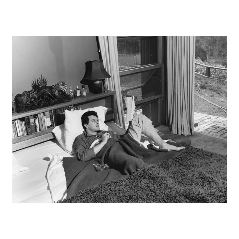 Rock Hudson at His North Hollywood Home 1952 (Photo by Sid Avery ...