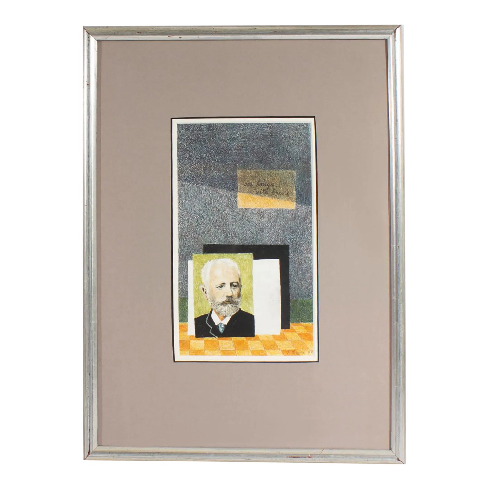 1999 “Peter Ilyich Tchaikovsky Ii” Casesin Painting by Gerald G. Boyce ...