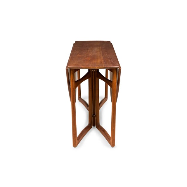 Peter Hvidt Danish Mid-Century Gate Leg Drop Leaf Console / Dining ...
