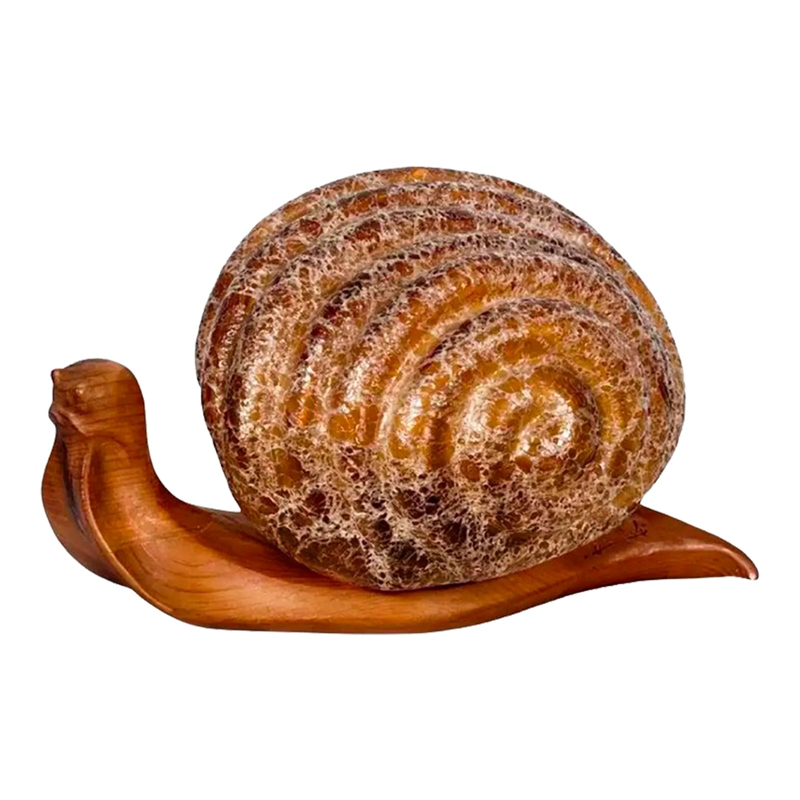 Marzio Cecchi for Studio Most Murano Art Glass ‘Lumaca’ Snail Lamp ...