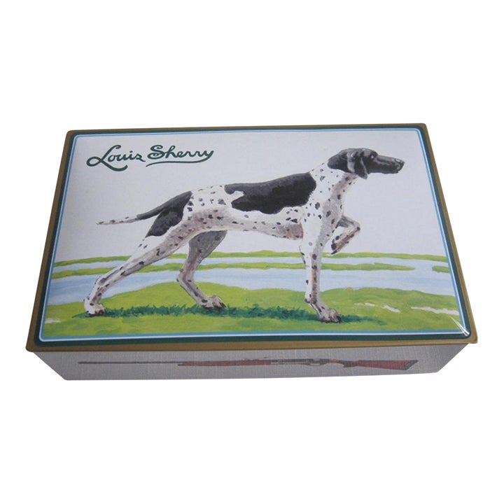 Vintage Louis Sherry Candy Tin | Chairish