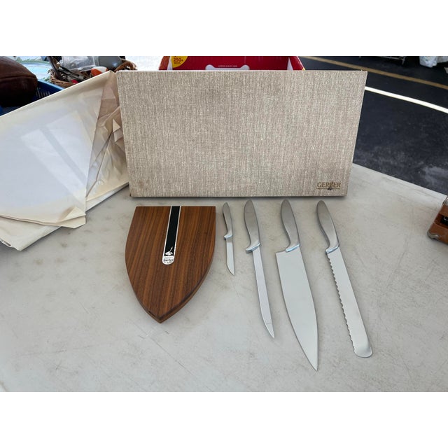 1950s Vintage Mid Century Gerber Legendary Blades 4 Knife Set With ...
