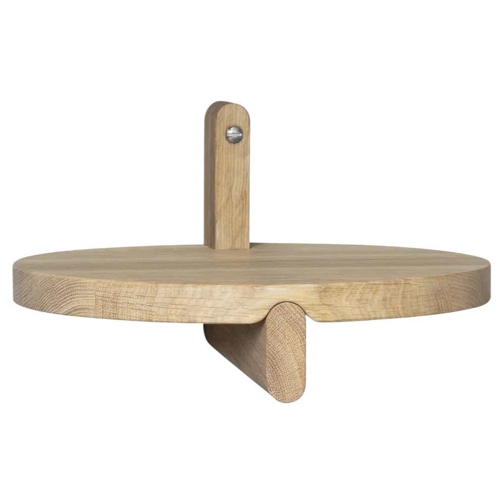 Natural Rondelle Round Shelf by Storängen Design | Chairish