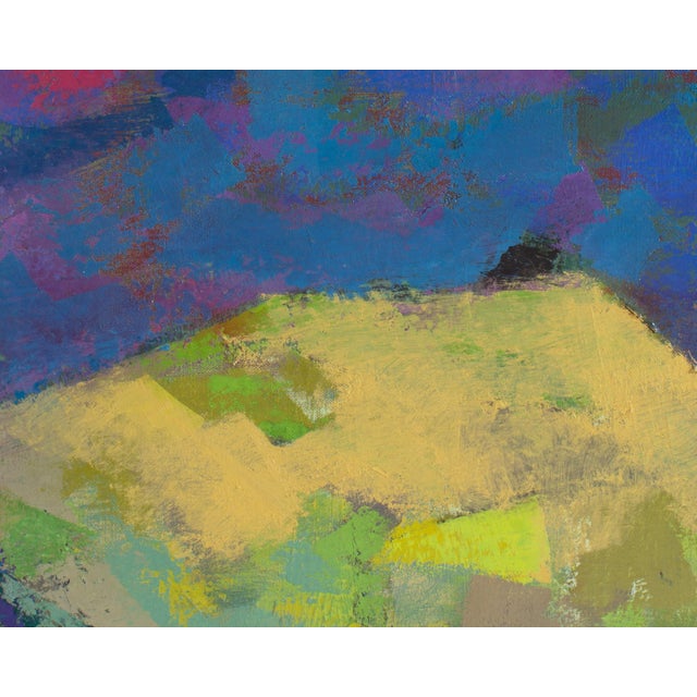 Abstract Oil on Canvas Painting Signed by Martin Friedman | Chairish