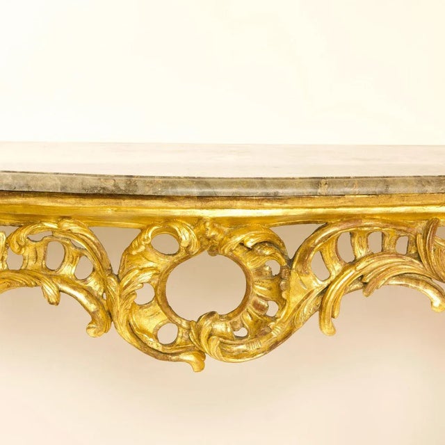 Large Louis XV Console Table | Chairish