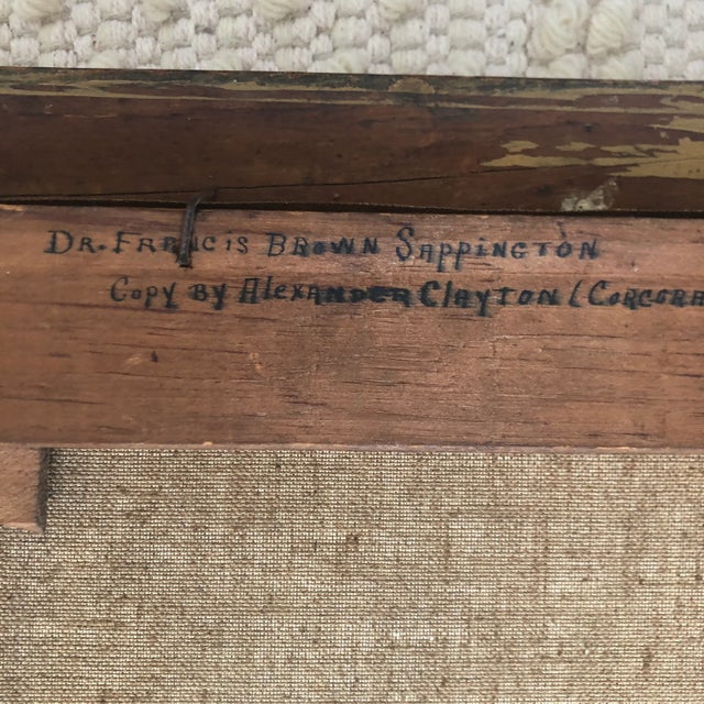 Early 20th Century Alexander Clayton Oiginal Oil Painting Portrait of a Doctor | Chairish