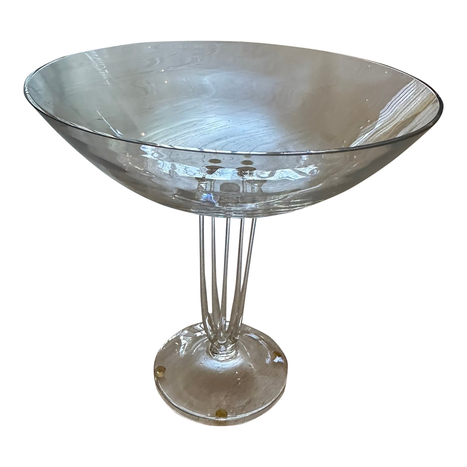 Rosenthal Crystal Compote, Serving Bowl or Centerpiece | Chairish
