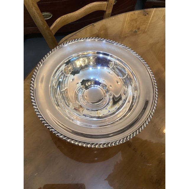 Vintage Silver Plated Bowl | Chairish