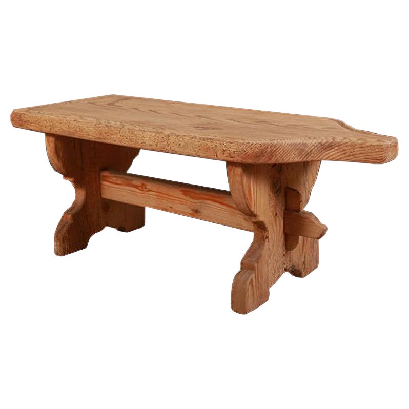 Swiss Cheese Makers Coffee Table, 1820s | Chairish