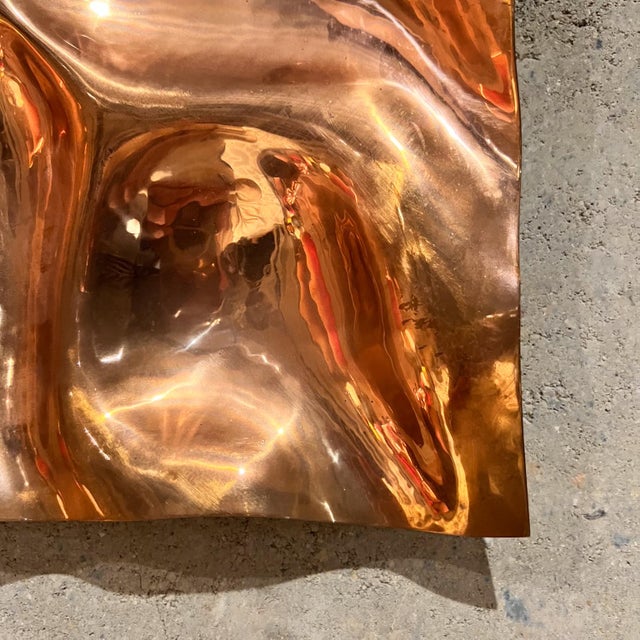 1964 Ellamarie and Jackson Woolley Copper Sculpture Modernist Art ...