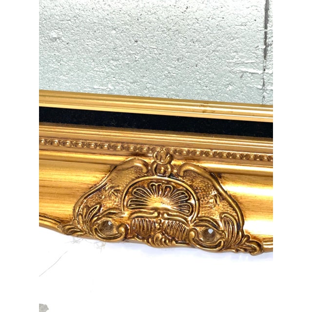 Gold Baroque Wood Frame French Italian | Chairish