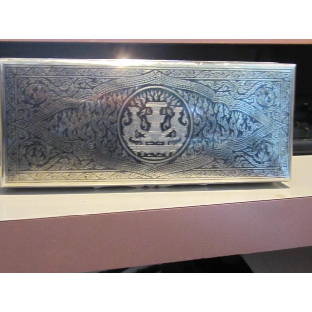 1960s Sterling Silver Box | Chairish