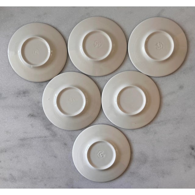 Vintage Italian Pagnossin Trevino Blue Coffee Cups and Saucers - Set of ...