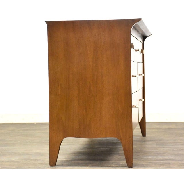 1960s Drexel Profile Walnut Dresser by John Van Koert | Chairish
