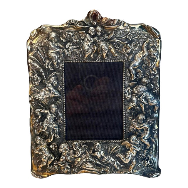 antique sterling silver frames