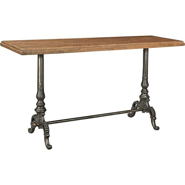 Mavis Console Table, Solid Wood and Iron, Console Table for Living ...