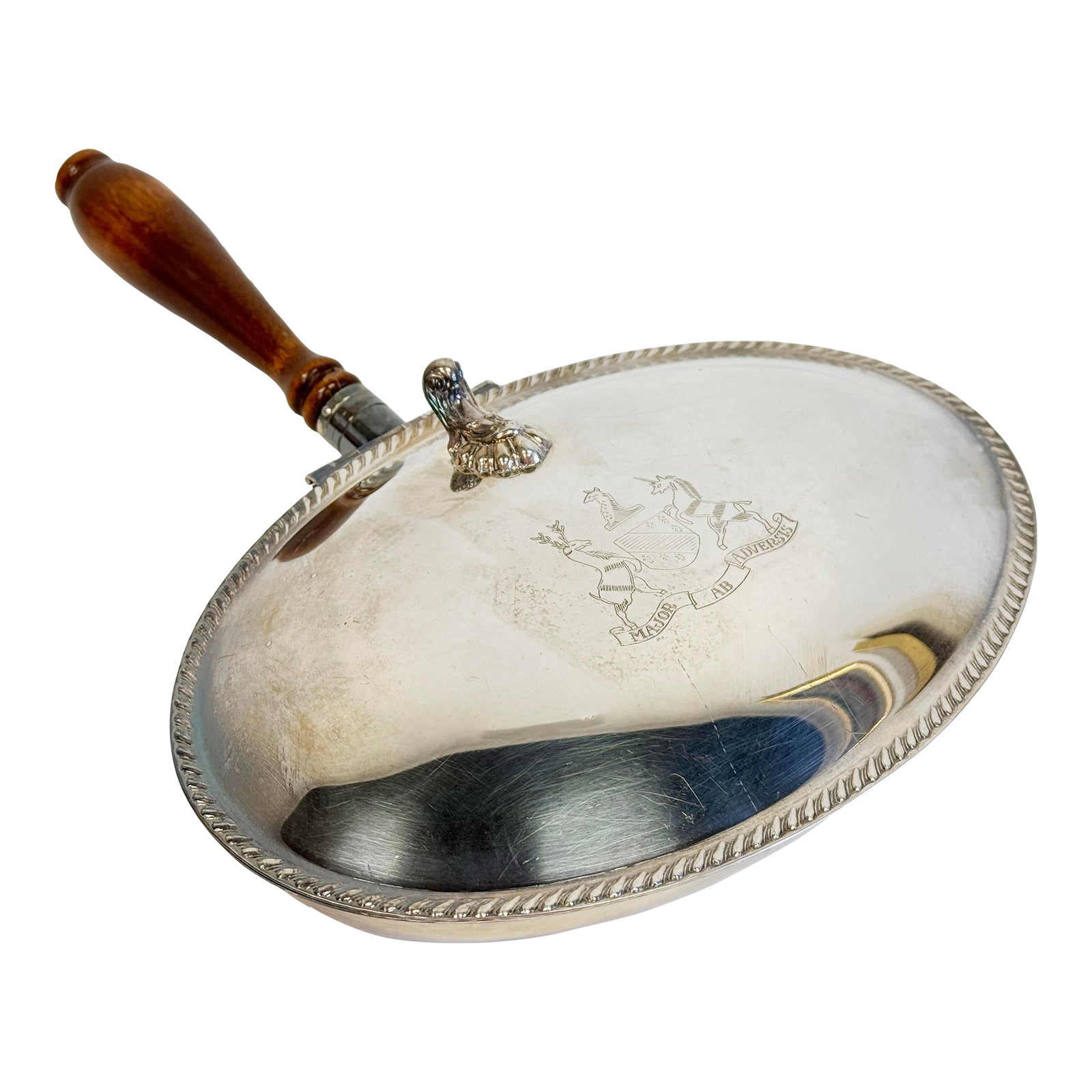 Vintage Silverplate f.b. Rogers Silver Co Silent Crumb Catcher | Chairish