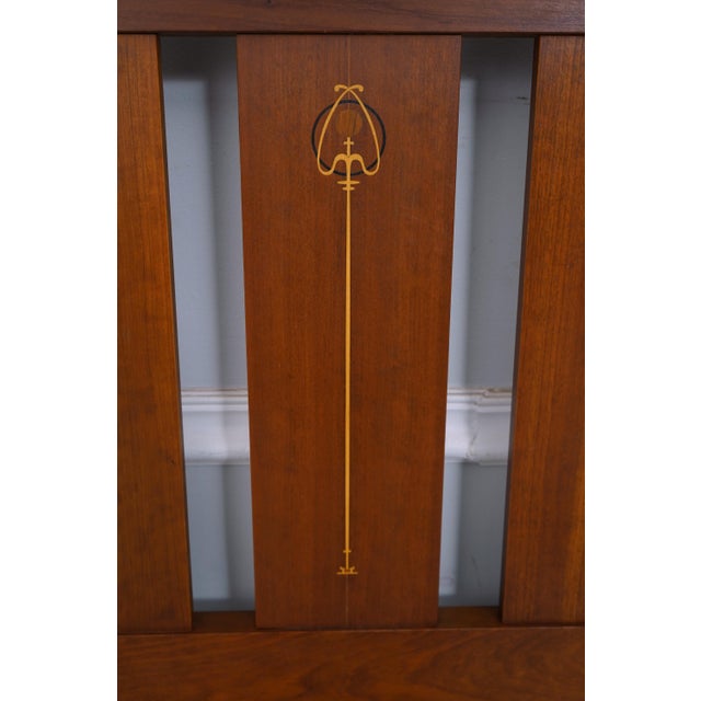 Stickley Queen Size Cherry Harvey Ellis Bed | Chairish