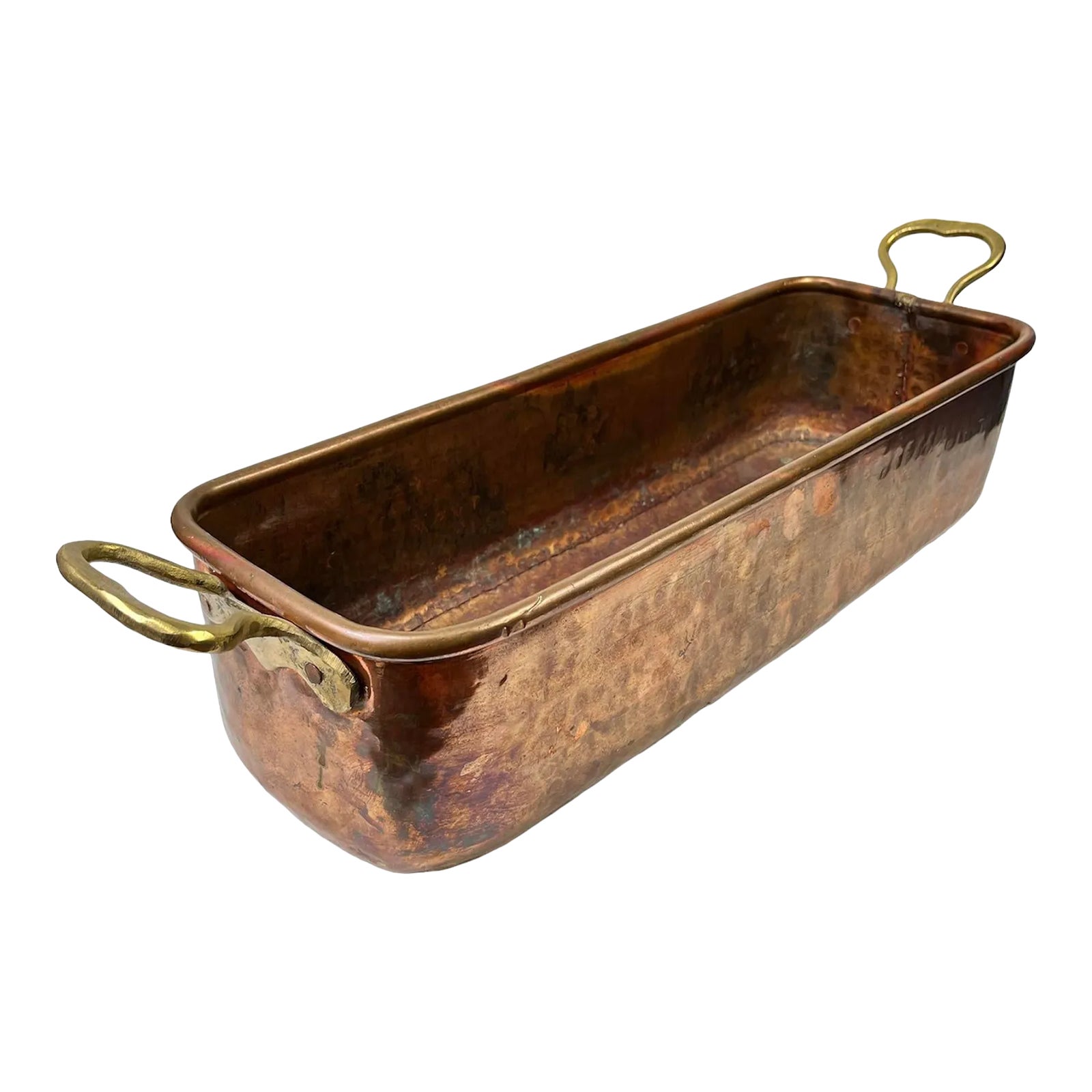 19th Century French Copper Fish Pan-Poissonière | Chairish