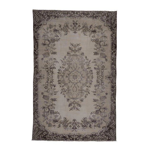Hand Knotted Wool Turkish Sparta Rug 6'4'' X 9'11'' | Chairish