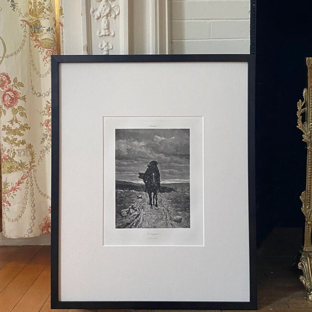 Late 19th Century Jean-Louis-Ernest Meissonier Print, Le Voyageur ...