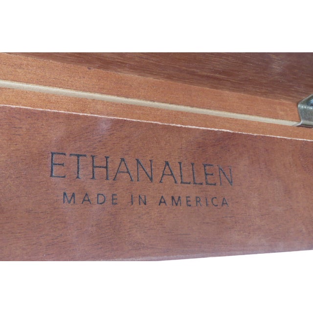 Ethan Allen Ball and Claw Feet Mahogany Coffee Table | Chairish