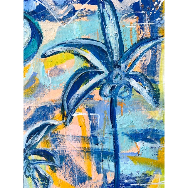 “Palms #18” Abstract Painting by Christina Longoria | Chairish
