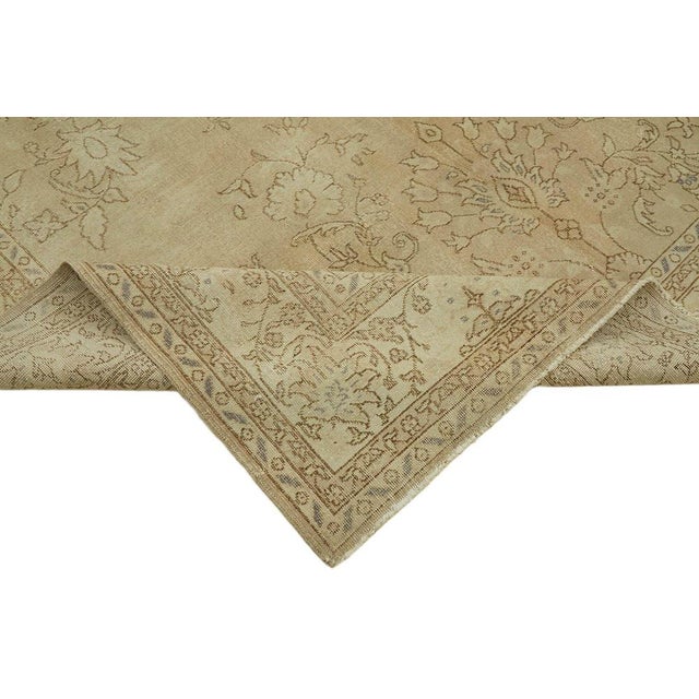 Large Vintage Overdyed Area Rug | Chairish