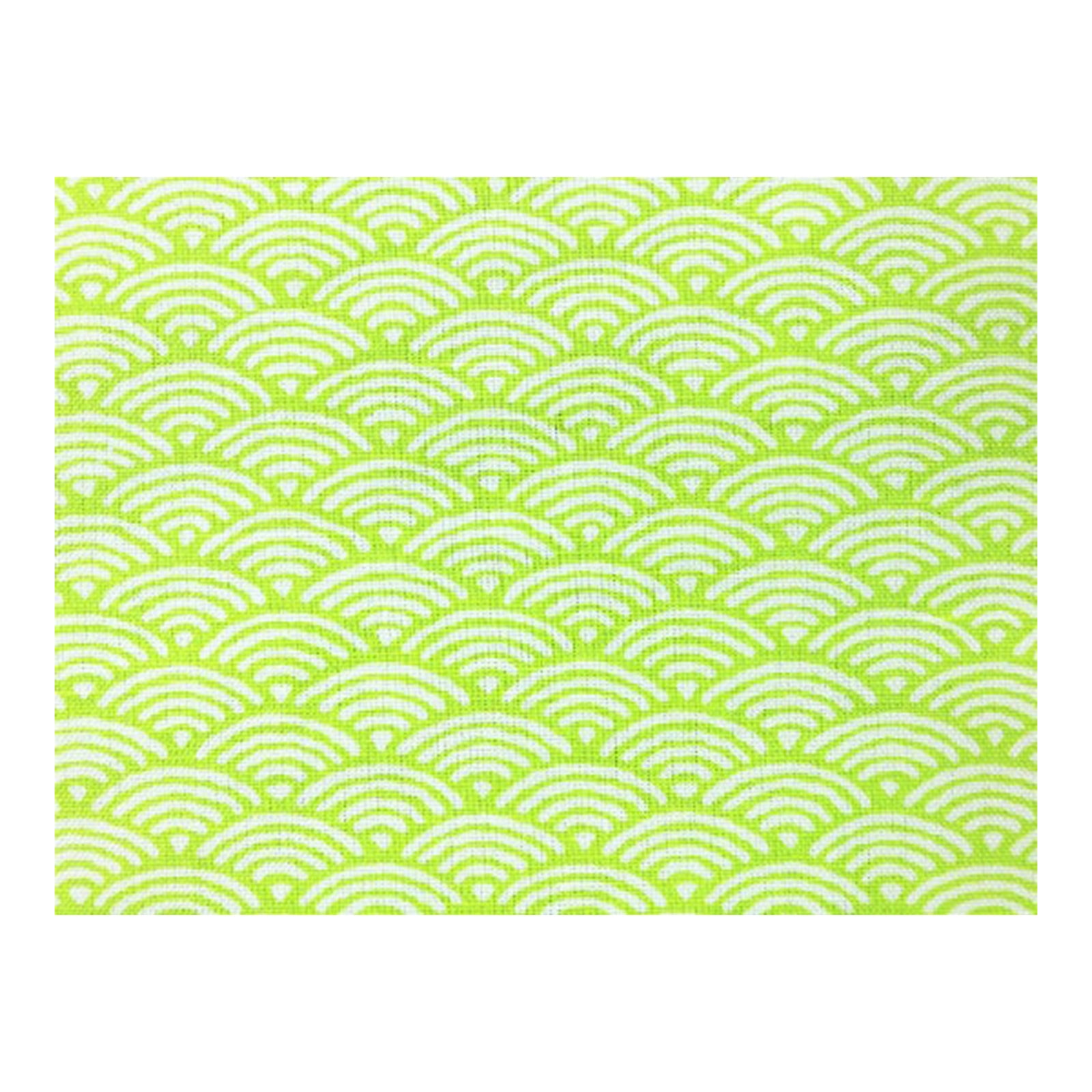 Quadrille China Seas Seto II Lime on White 8180w-05 Linen Cotton White ...