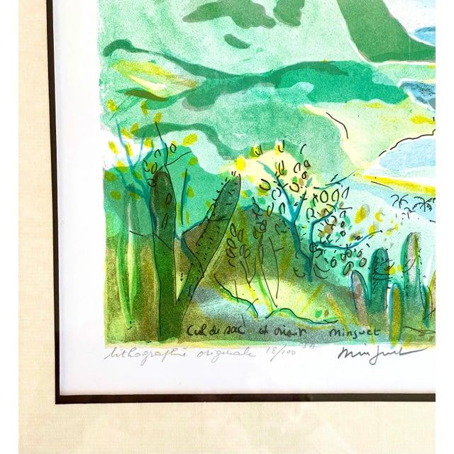 French Caribbean Alexandre Minguet (1937-1996) Signed Lithographs-- Set ...