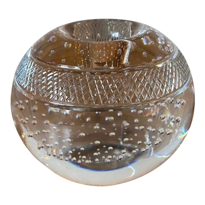 Vintage Thomas Webb Bullicante/Controlled Bubble Large Match Striker ...