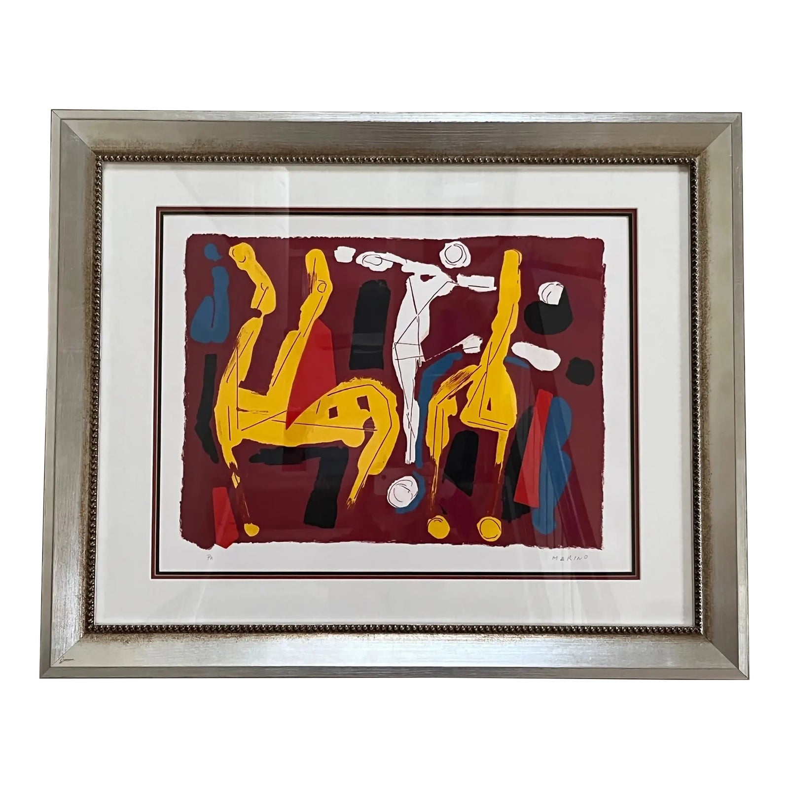 Marino Marini Signed Original Lithograph Chevaux Et Cavalier-v 1974 ...