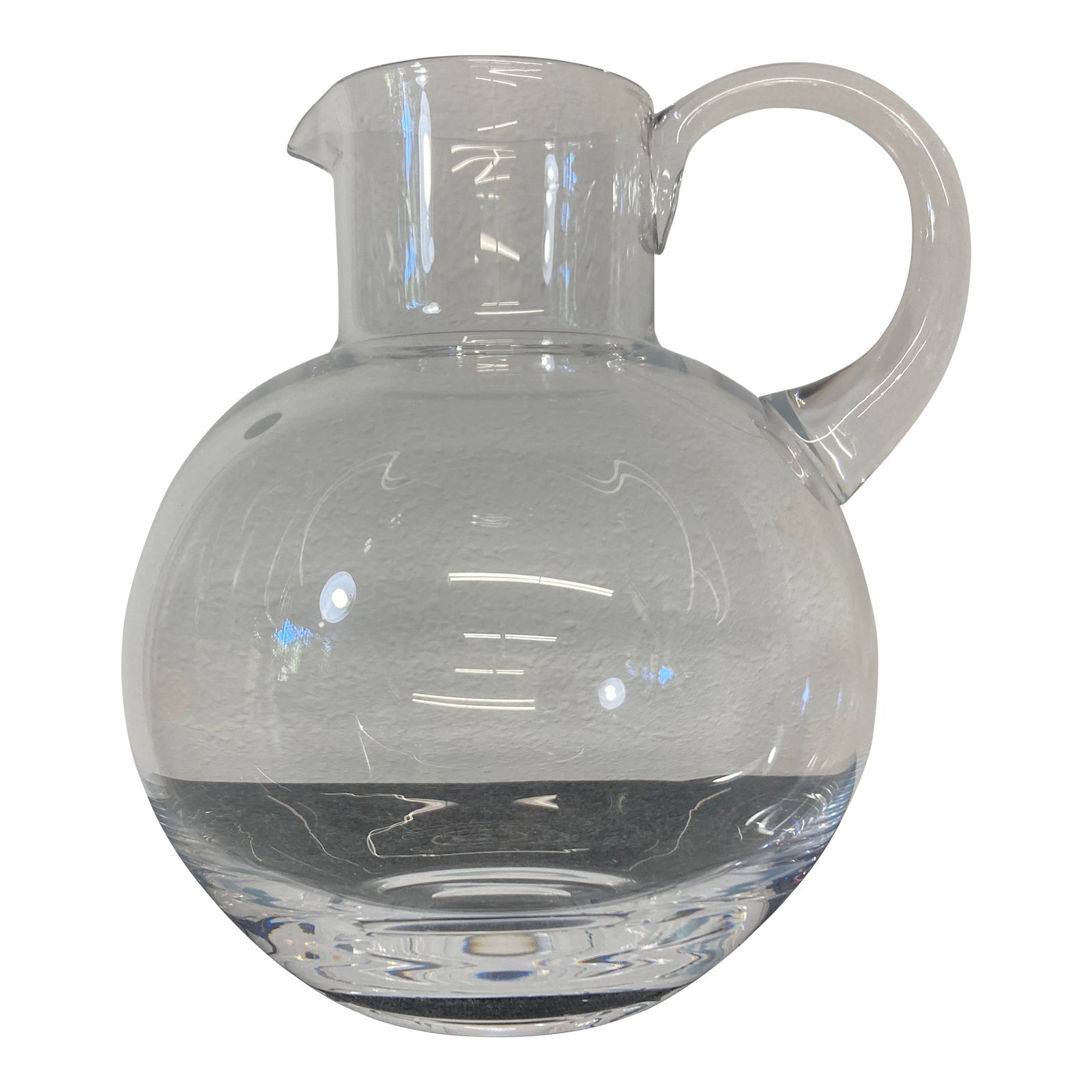 Tiffany & Co Refresher Glass Pitcher | Chairish