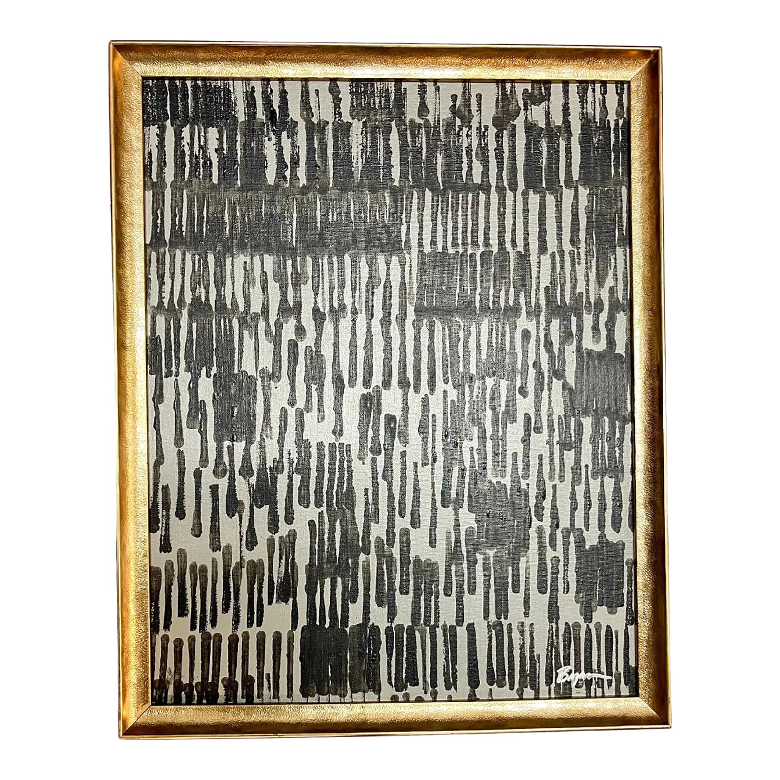 Contemporary Abstract Painting by Bryan Boomershine, Framed | Chairish
