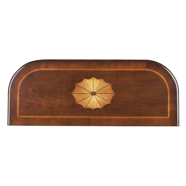 Ridgeland Console Table, Dark Brown | Chairish